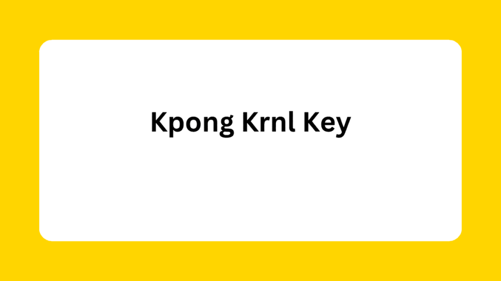What Every Gamer Needs to Know About Kpong Krnl Key - Life Style Journal